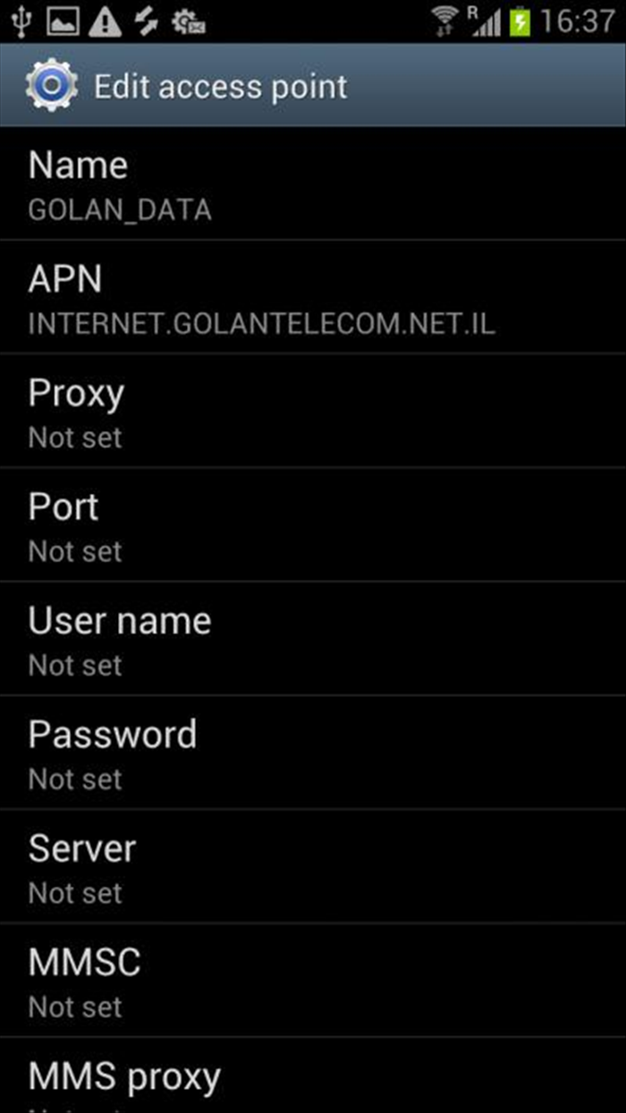 How to enable internet on the Samsung Galaxy S 3 after changing ...